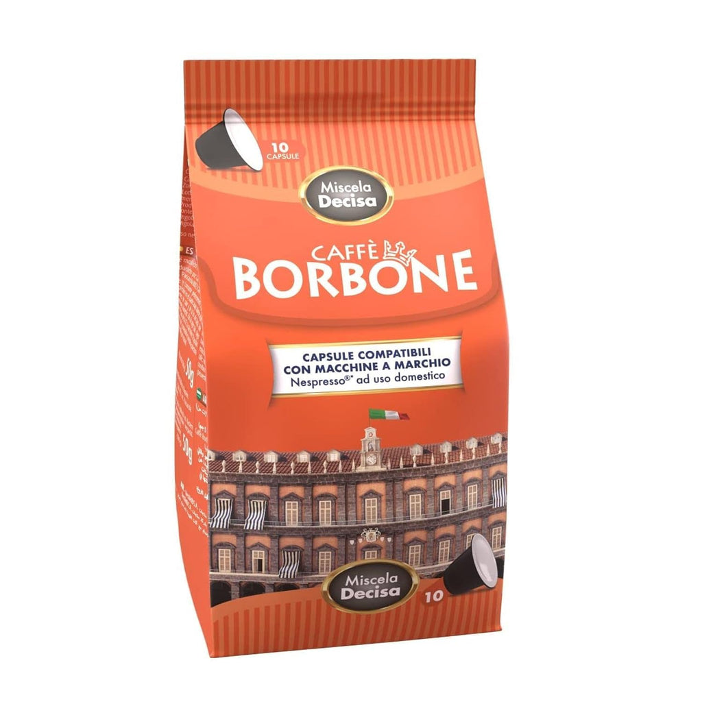 10 Respresso - Comp. Nespresso - Mélange Decisa - Caffè Borbone ...