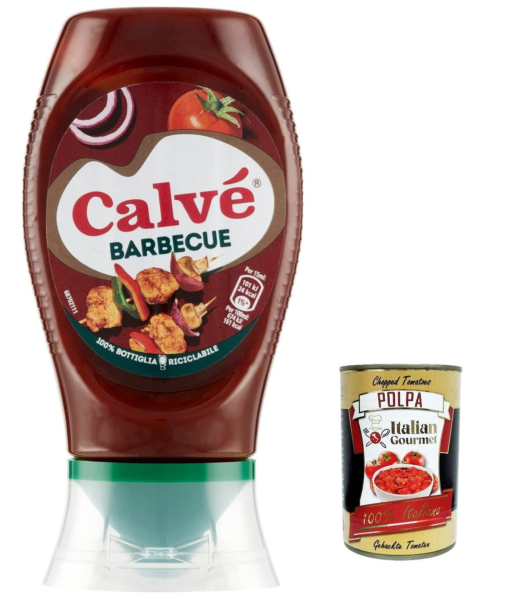 Calvé Salsa Barbeque Lot De 6 Sauce Barbecue Avec Arôme De Bois Et De ...