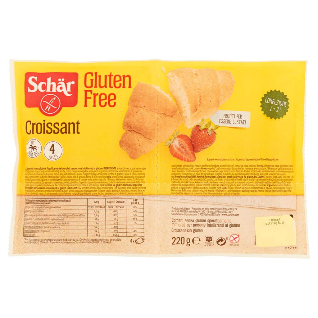 Schar Croissant 220g – Italian Gourmet FR