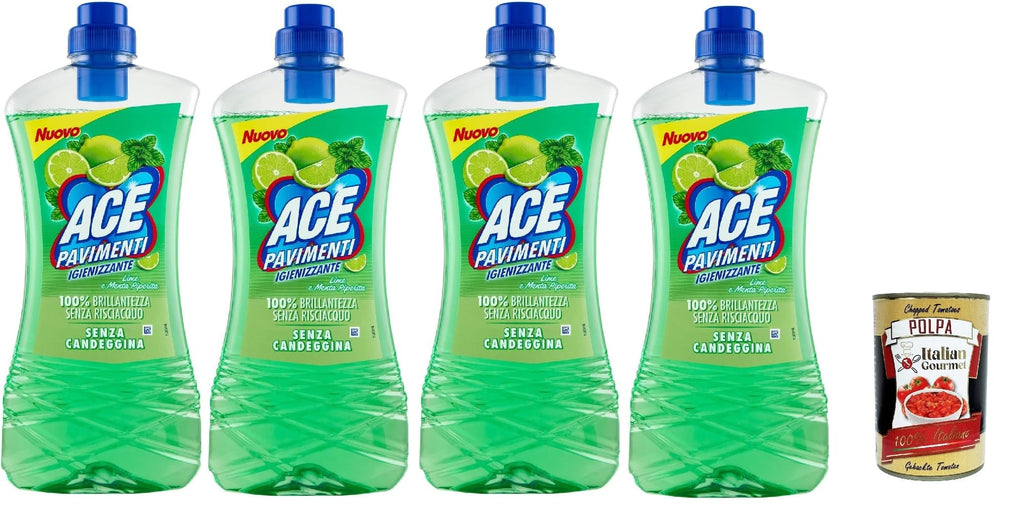 Ace Pavimenti Nettoyant Pour Sol Hygiène – Citron Vert Et Menthe Poivr ...