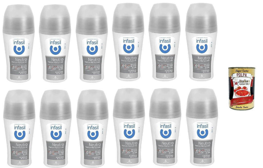 Infasil Déodorant Roll-On Neutre Triple Protection Efficace Contre La ...