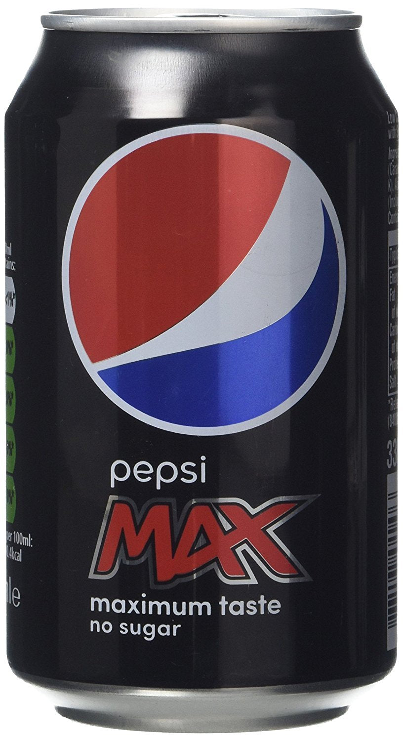 24x Pepsi Max 330ml Cans – Italian Gourmet FR