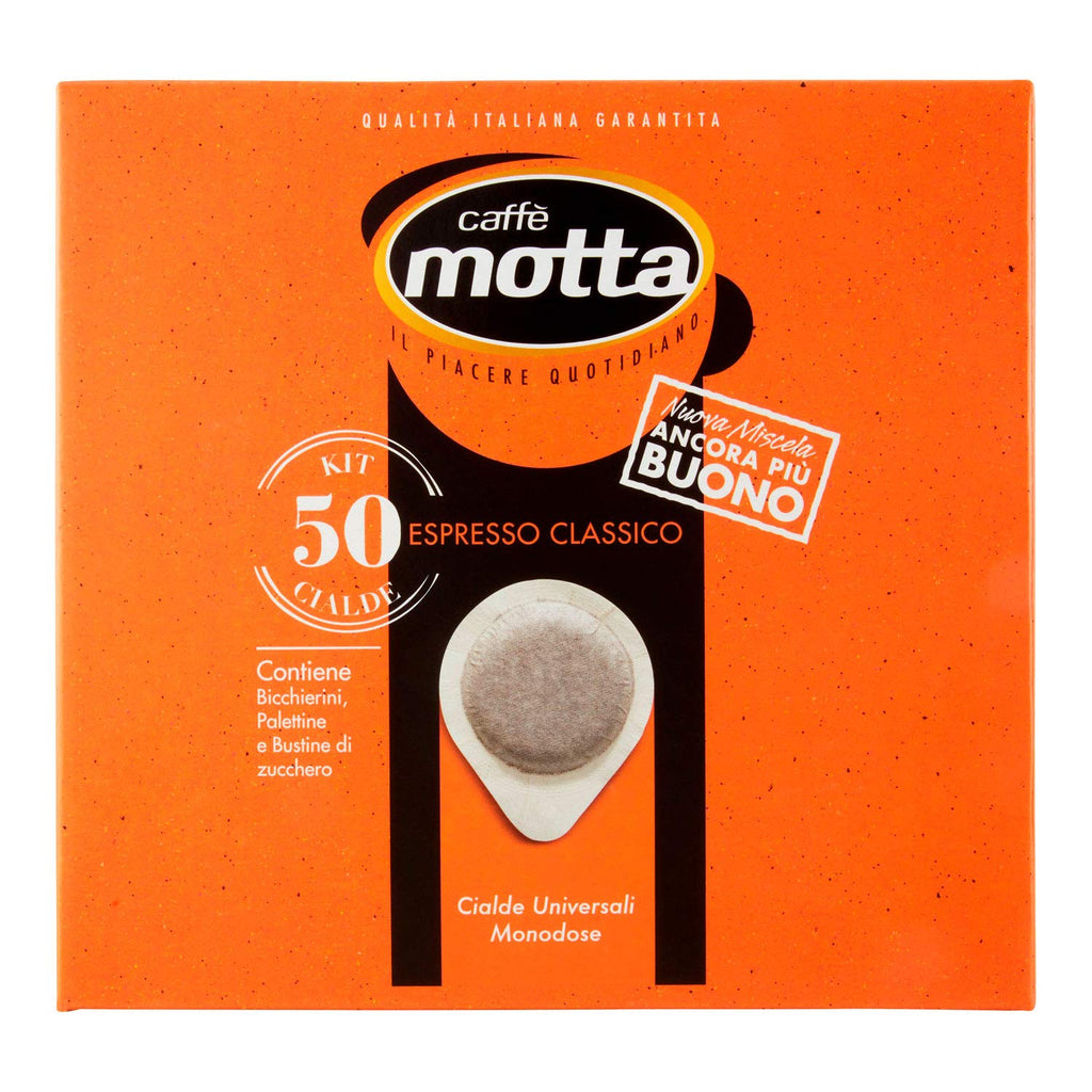 Café Motta Espresso Dosettes Unidoses, 50 X 7 G, 50 Gaufres, 50 ...