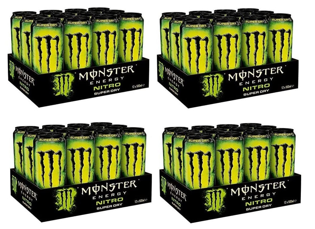 Monster Energy Nitro Lot De 48 Boissons Énergisantes Rafraîchissantes ...