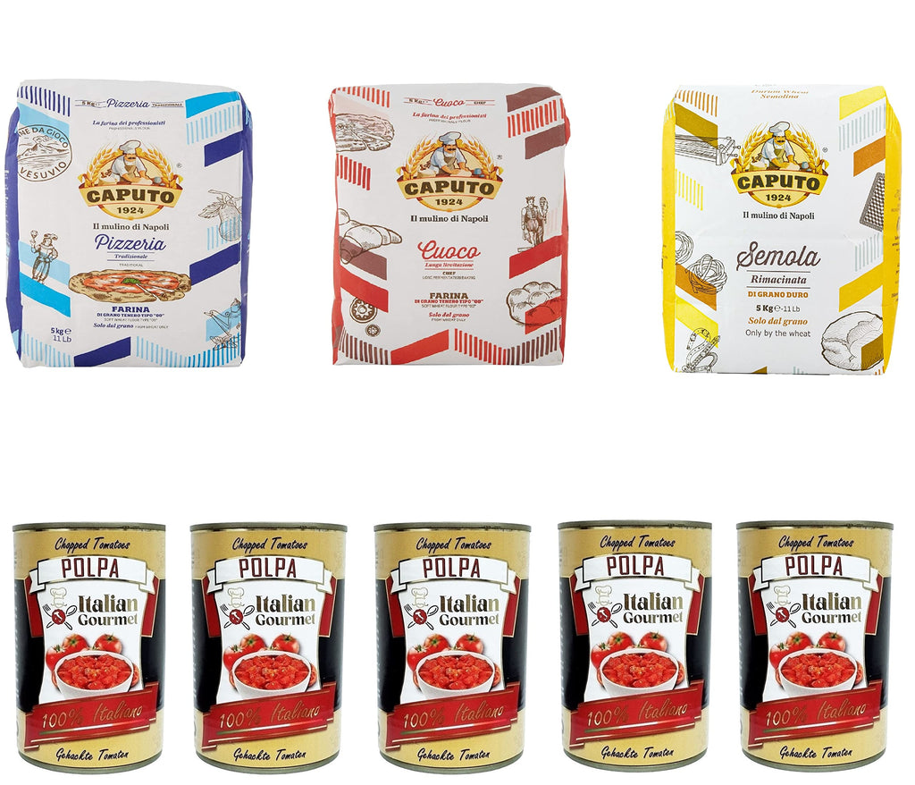 Pack De Test Caputo Cuoco Farina Farine De Pizza 5 Kg Pizzaeria 5 Kg S ...